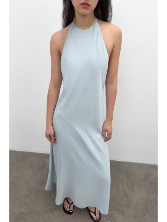 Zara | Dresses | Zara Flowy Halter Dress | Poshmark
